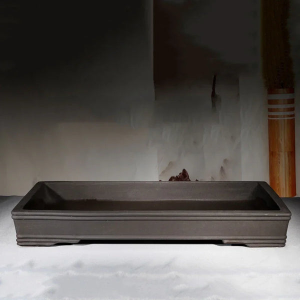 33.6" (85.5cm) Extra Large Rectangular Classic Shallow Unglazed Forest ...