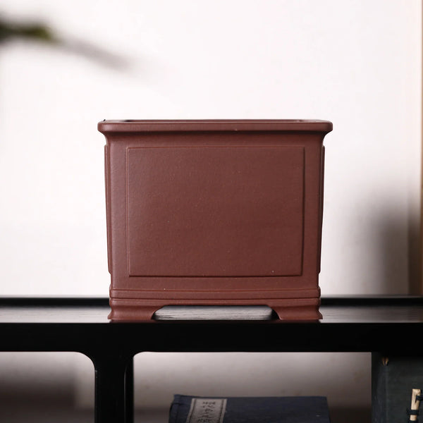 6.8" (17.5cm) Deep Square Premium Semi Cascade Bonsai Pots – Mypotscape